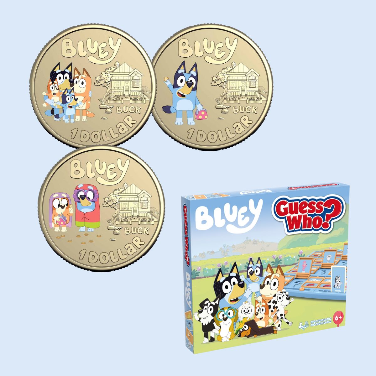 Bluey Coins & Collectables – Downies Collectables