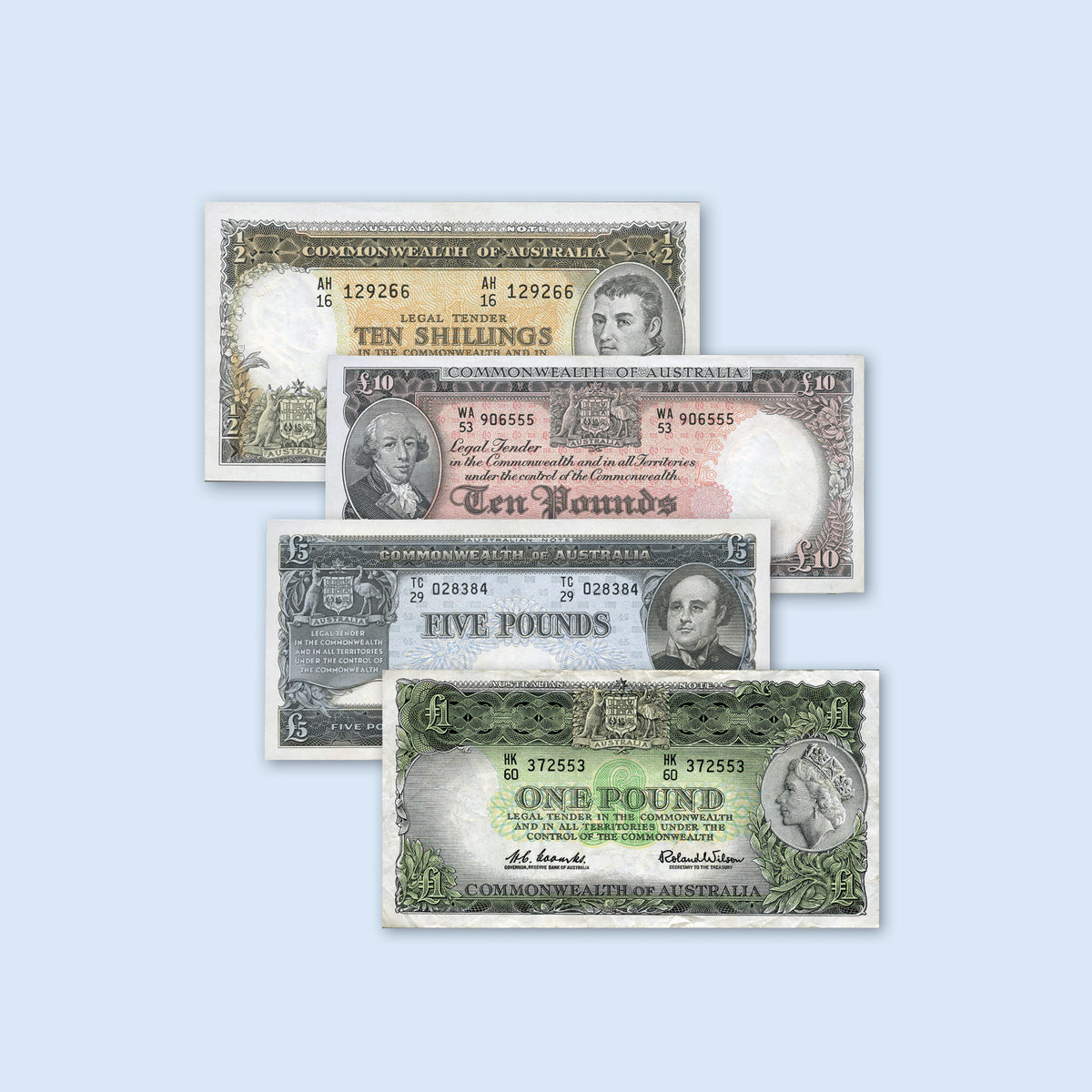Buy Australian Pre Decimal Notes Online | Downies Collectables