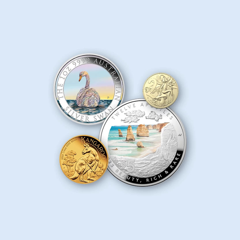 Buy Coins Online | Collectable Coins | Downies Collectables