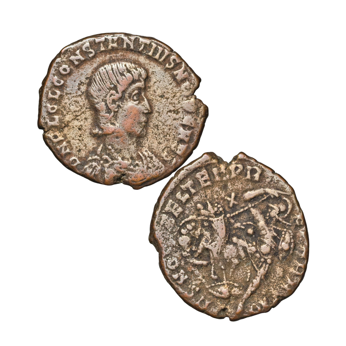 Roman Empire Constantius Gallus 352-354AD Bronze – Downies Collectables