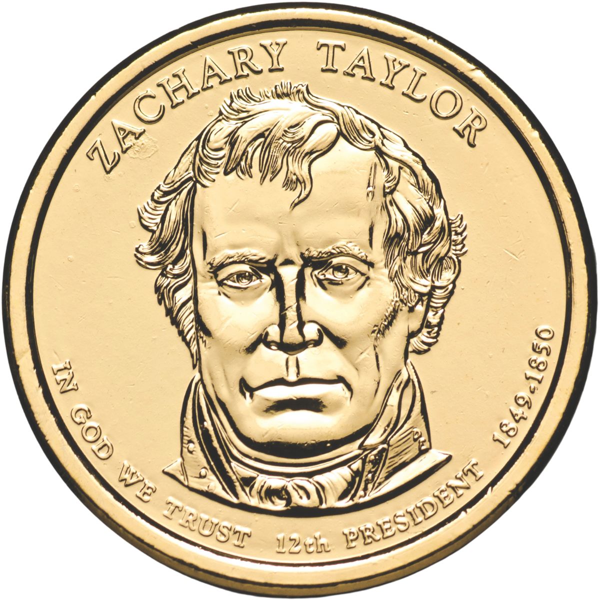 US Presidents 2009 $1 Zachary Taylor Gold-plated Coin – Downies ...