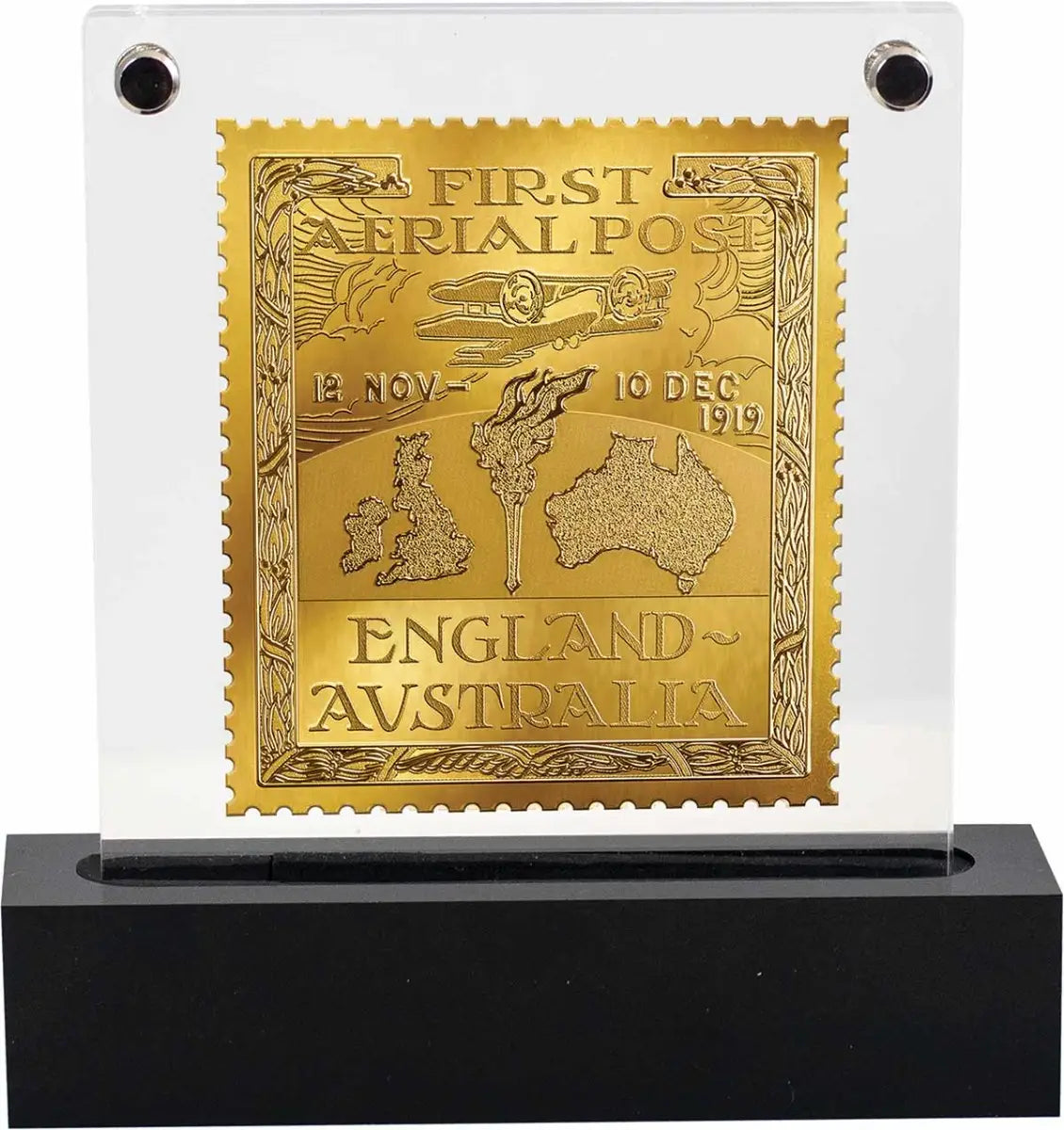 England to Australia First Flight Centenary Gold Tribute – Downies ...