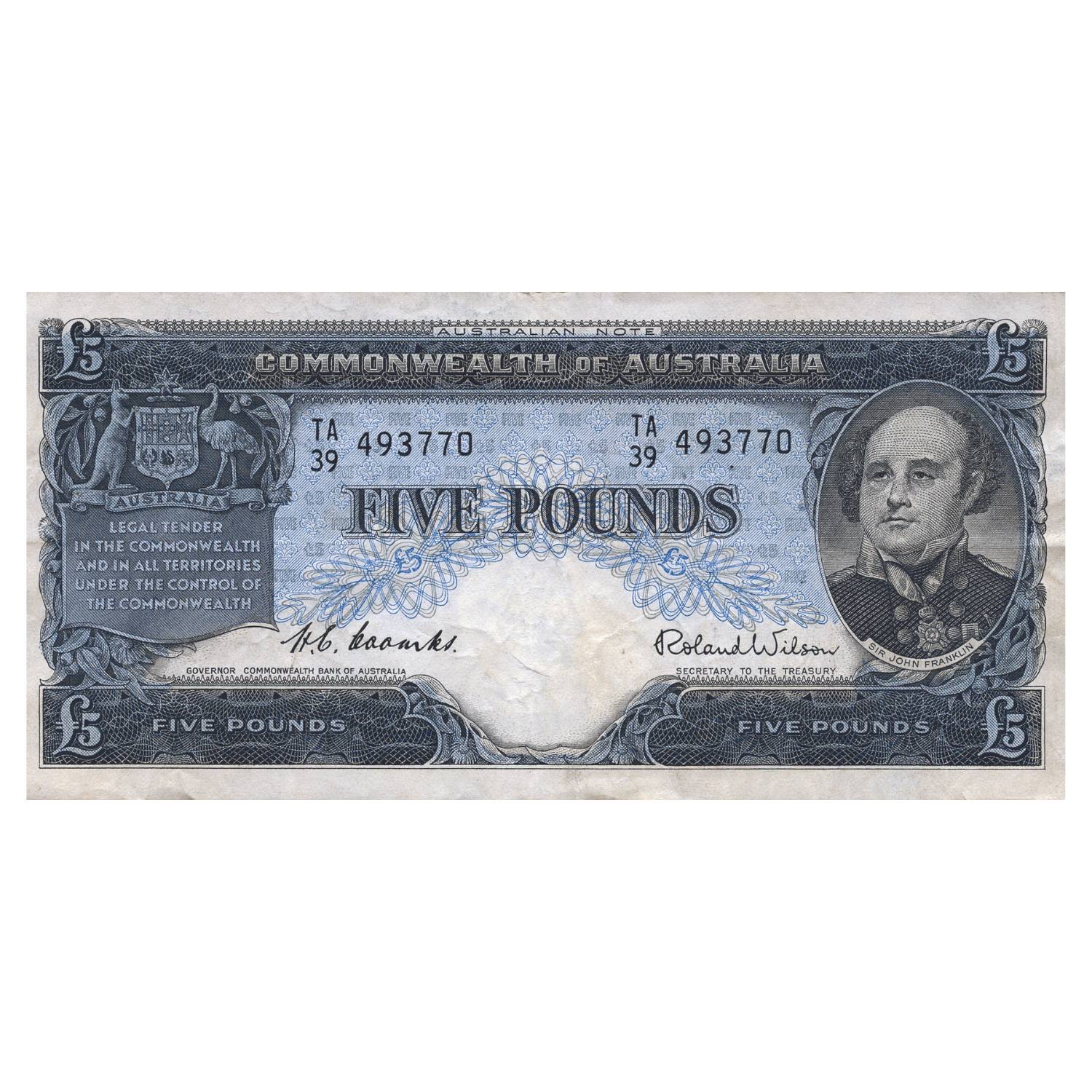 Buy 5 Pound Notes Online | Downies Collectables