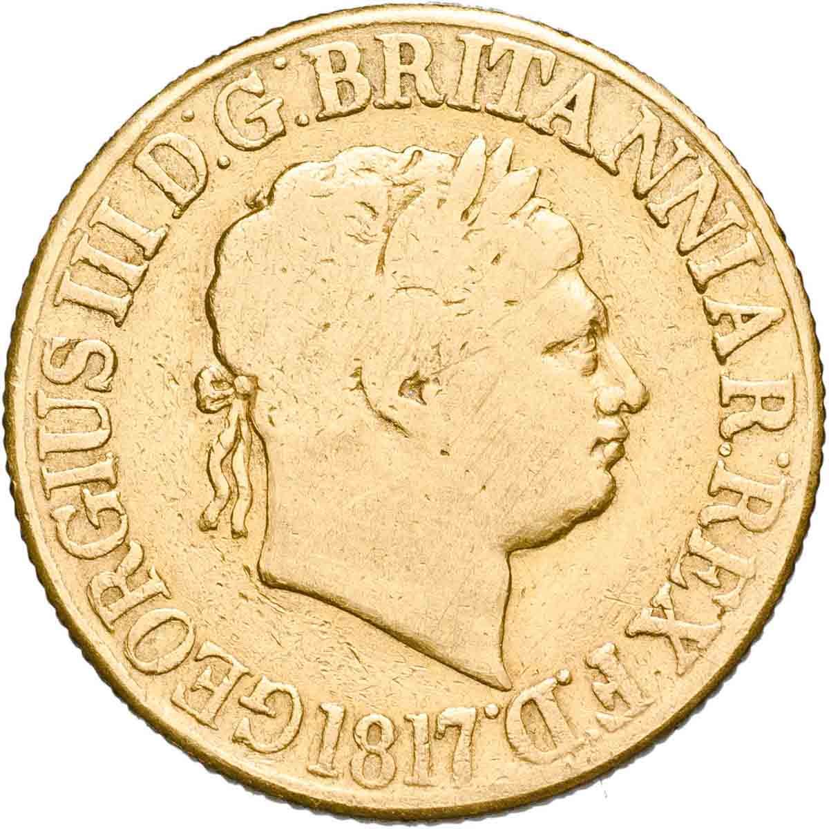 George III 1817 Gold Sovereign good Fine – Downies Collectables