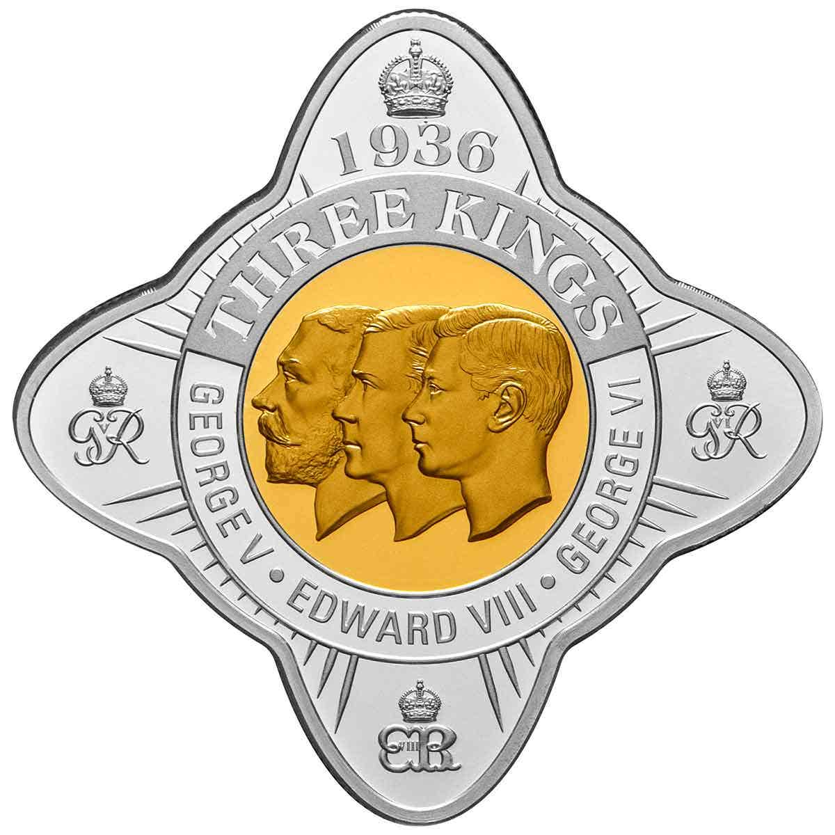 2021 $1 Three Kings Gold-plated 1oz Silver Proof Coin – Downies ...