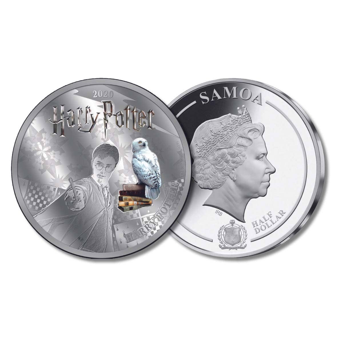 Official Harry Potter Silver Plated Coin – Downies Collectables