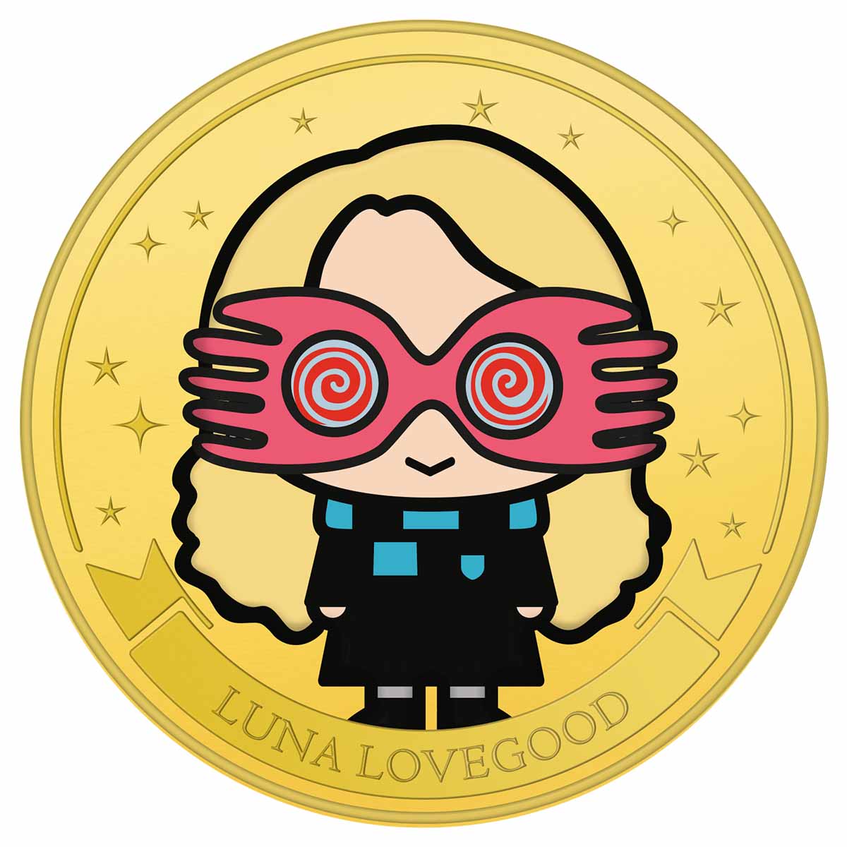 Chibi Luna Lovegood Art By Julie Fletcher Chibi Luna Lovegood