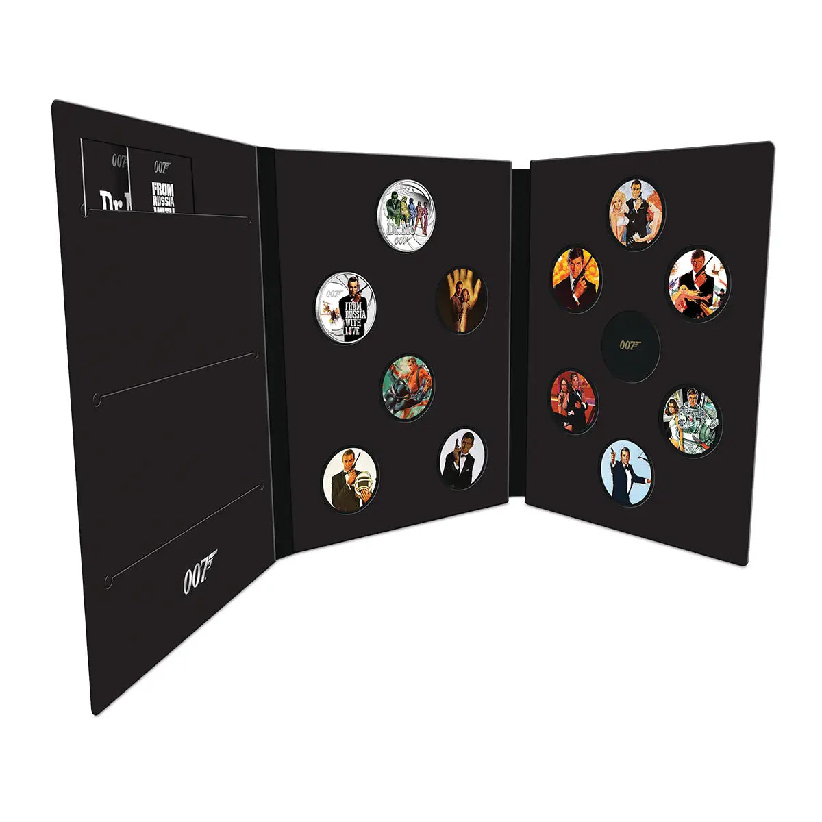 James Bond Complete Coin Collection Folder 1 – Downies Collectables