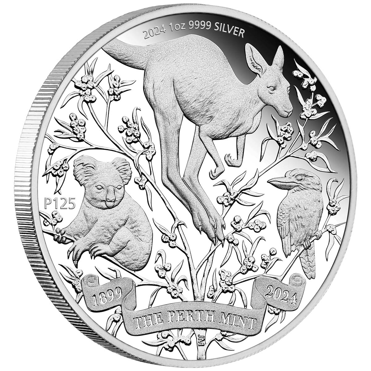 Perth Mint 125th Anniversary 2024 $1 1oz Silver Proof Coin – Downies ...