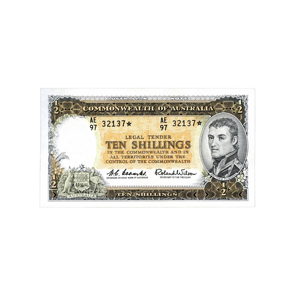 Buy Australian 10 Shilling Notes Online | Downies Collectables