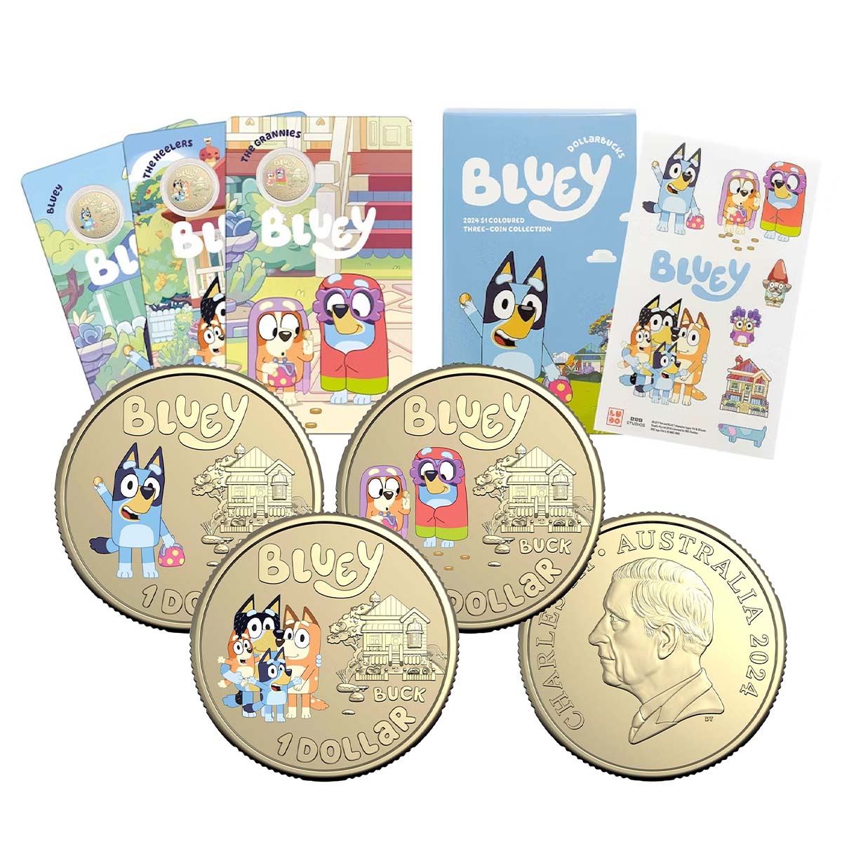Bluey Coins & Collectables – Downies Collectables