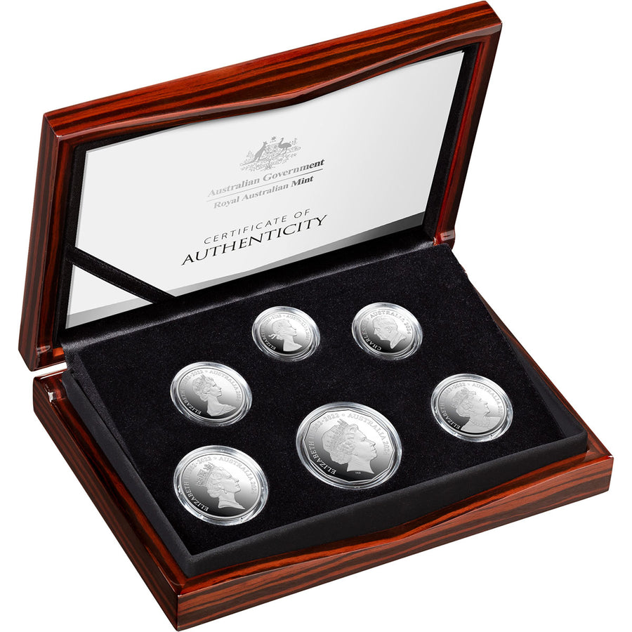 2024 Change of Monarch Fine Silver Proof 6-Coin Set | Royal Australian ...
