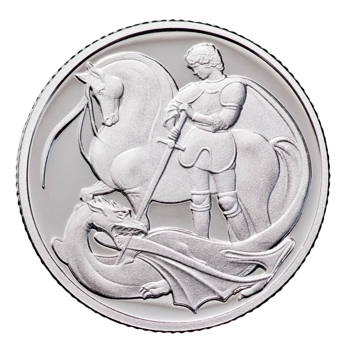 St George & The Dragon 2024 Sovereign Silver Proof Coin – Downies ...