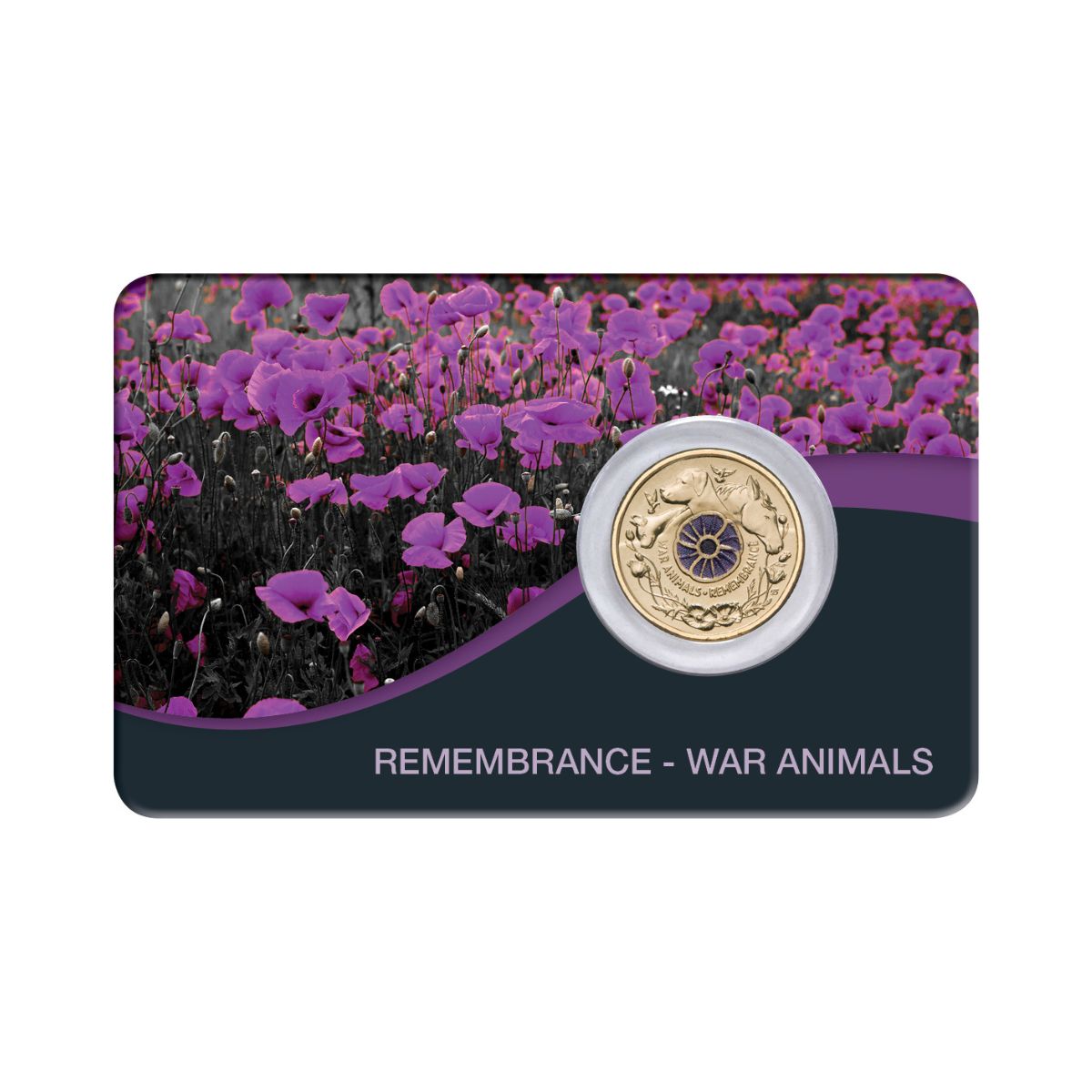 2024 $2 War Animals Remembrance Uncirculated Coin in Card | Downies ...