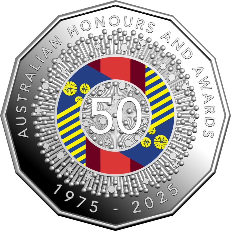 Australian Honours System 50th Anniversary 2025 6-Coin Proof Set ...