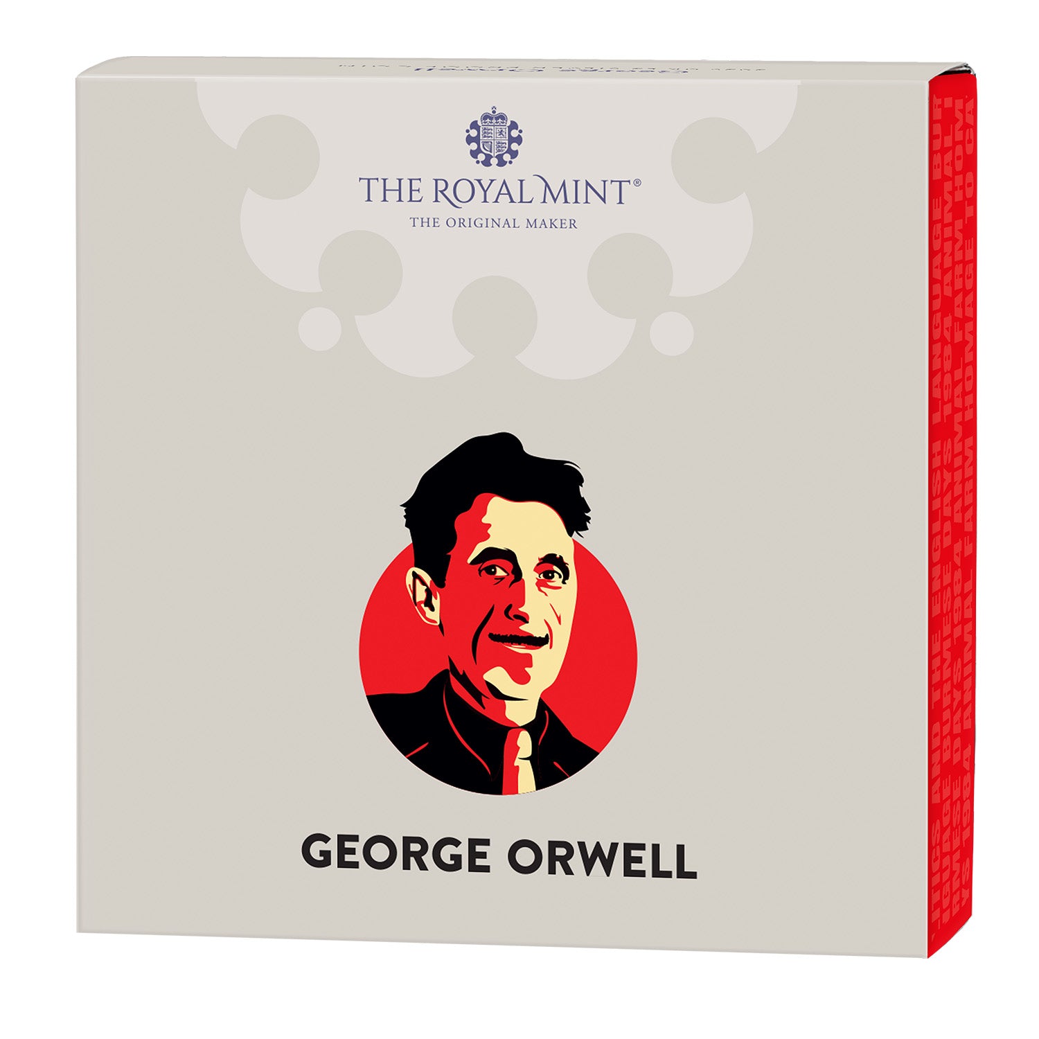 George Orwell 2025 £2 Bimetal Silver Proof Coin – Downies Collectables