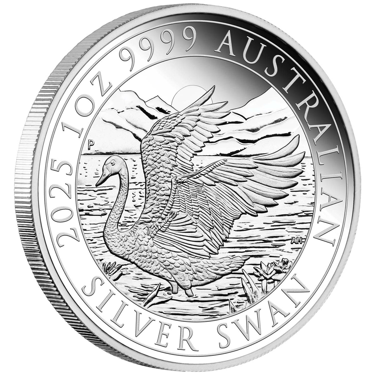 Australia ANDA Perth Money Expo 2025 $1 Swan 1oz Silver Proof Coin ...