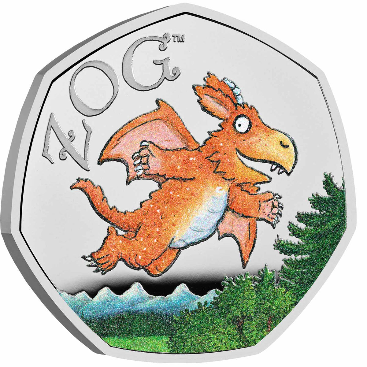 Great Britain Zog 2025 50p Silver Proof Coin – Downies Collectables