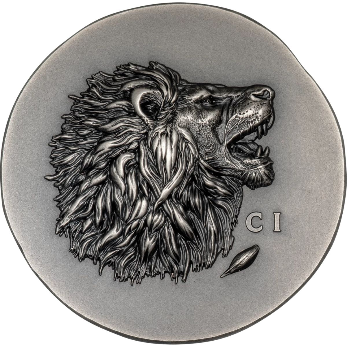 Leon 2025 $5 1oz Silver Ultra High Relief Antique Finish Coin – Downies ...