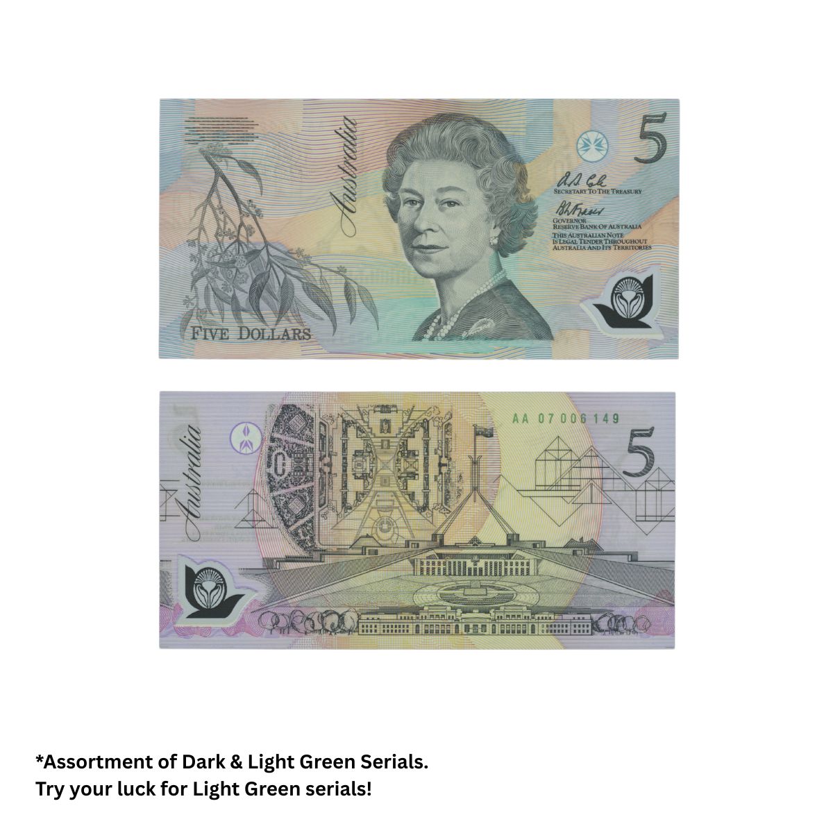 Australia 1992 $5 R214 Fraser/Cole Uncirculated Banknote – Downies ...