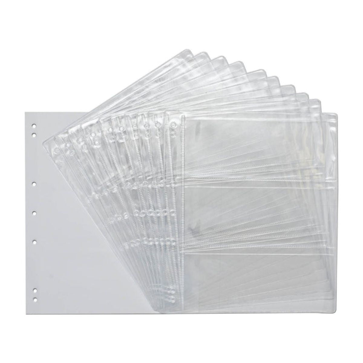 Plastic Note Pages Size 3 Pack-of-10 – Downies Collectables