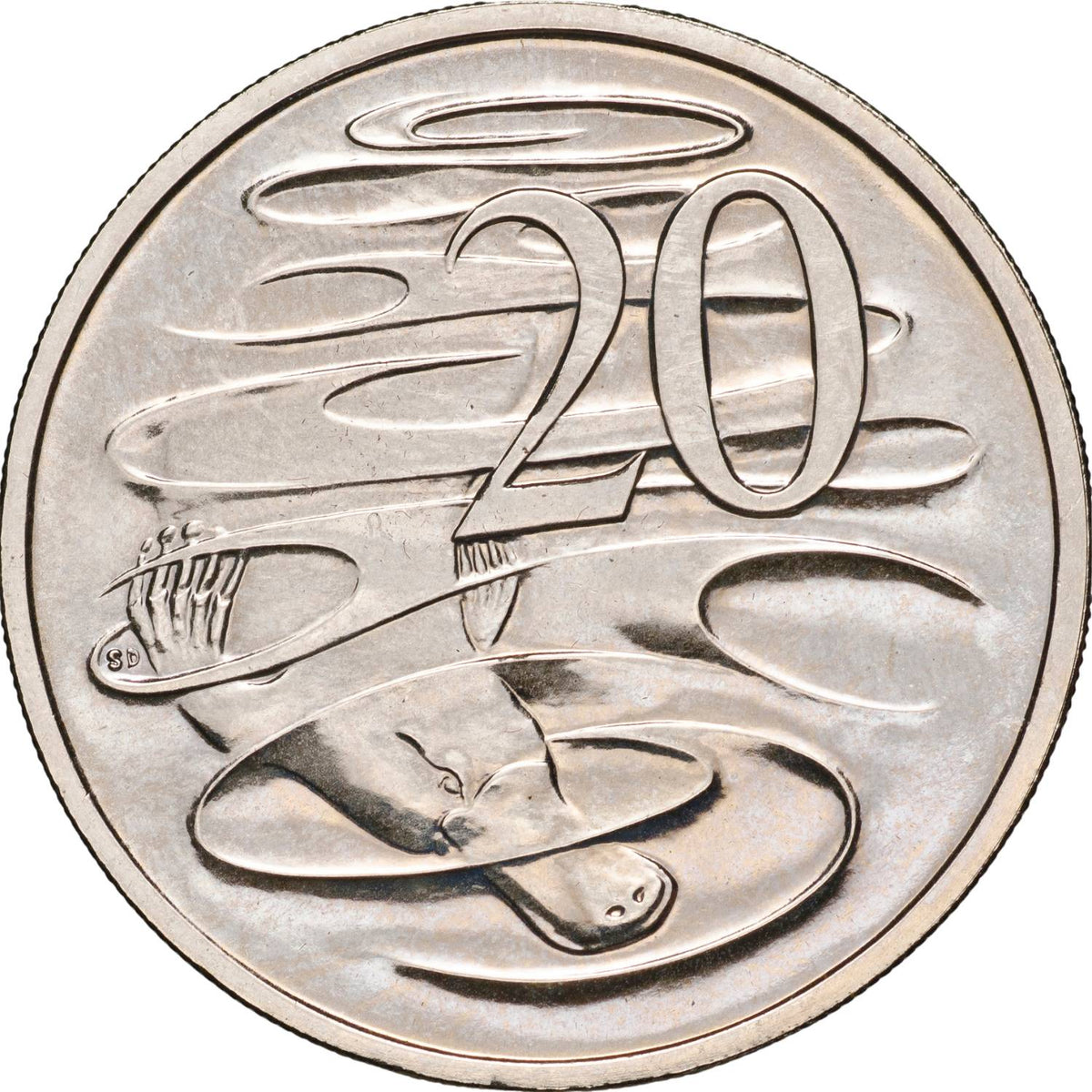 Australia 2007 20c Platypus Uncirculated Coin – Downies Collectables