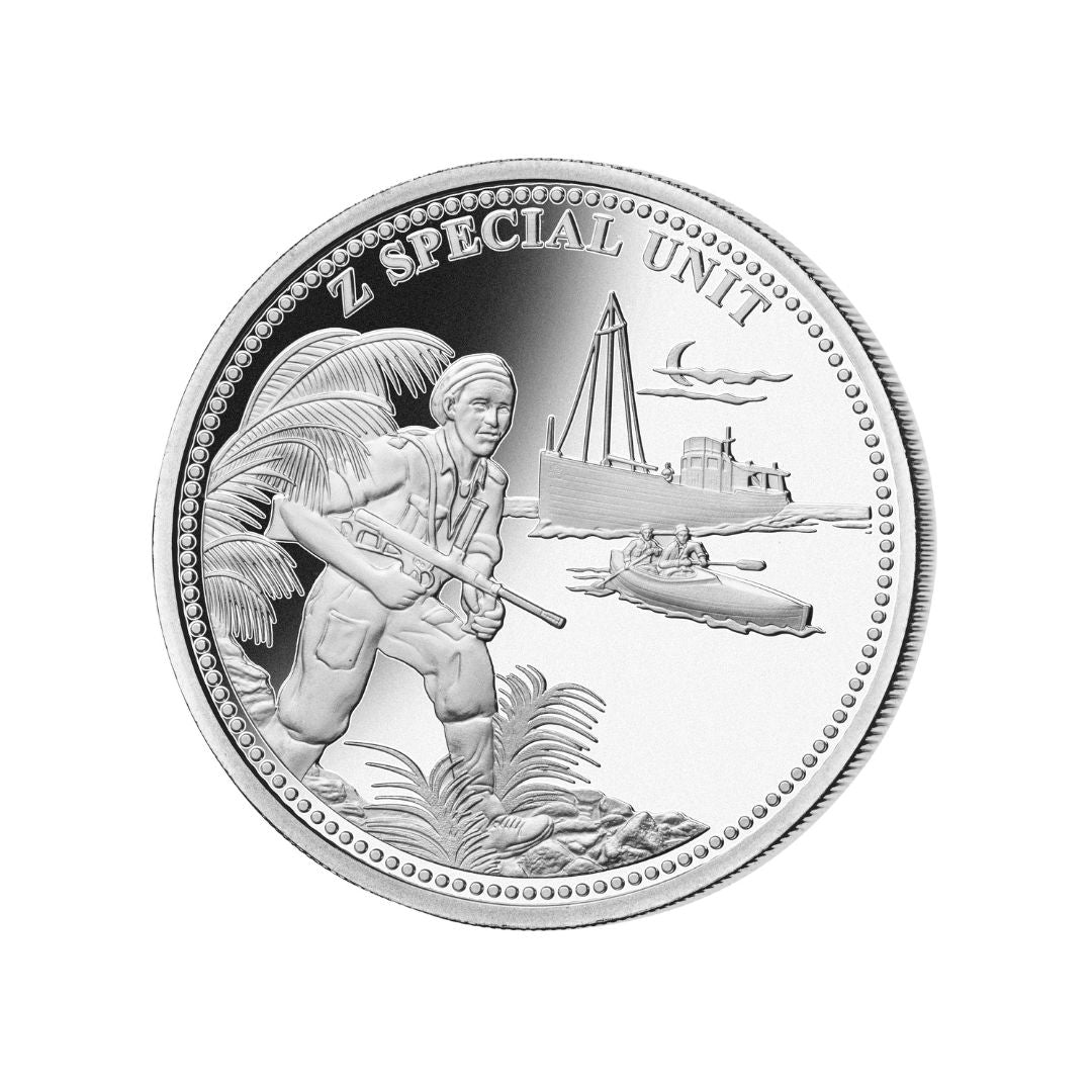 Second World War Z Special Unit Silver Prooflike Commemorative ...