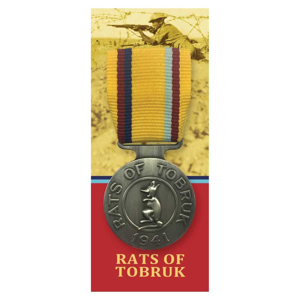 Second World War Rats of Tobruk Medal Replica – Downies Collectables
