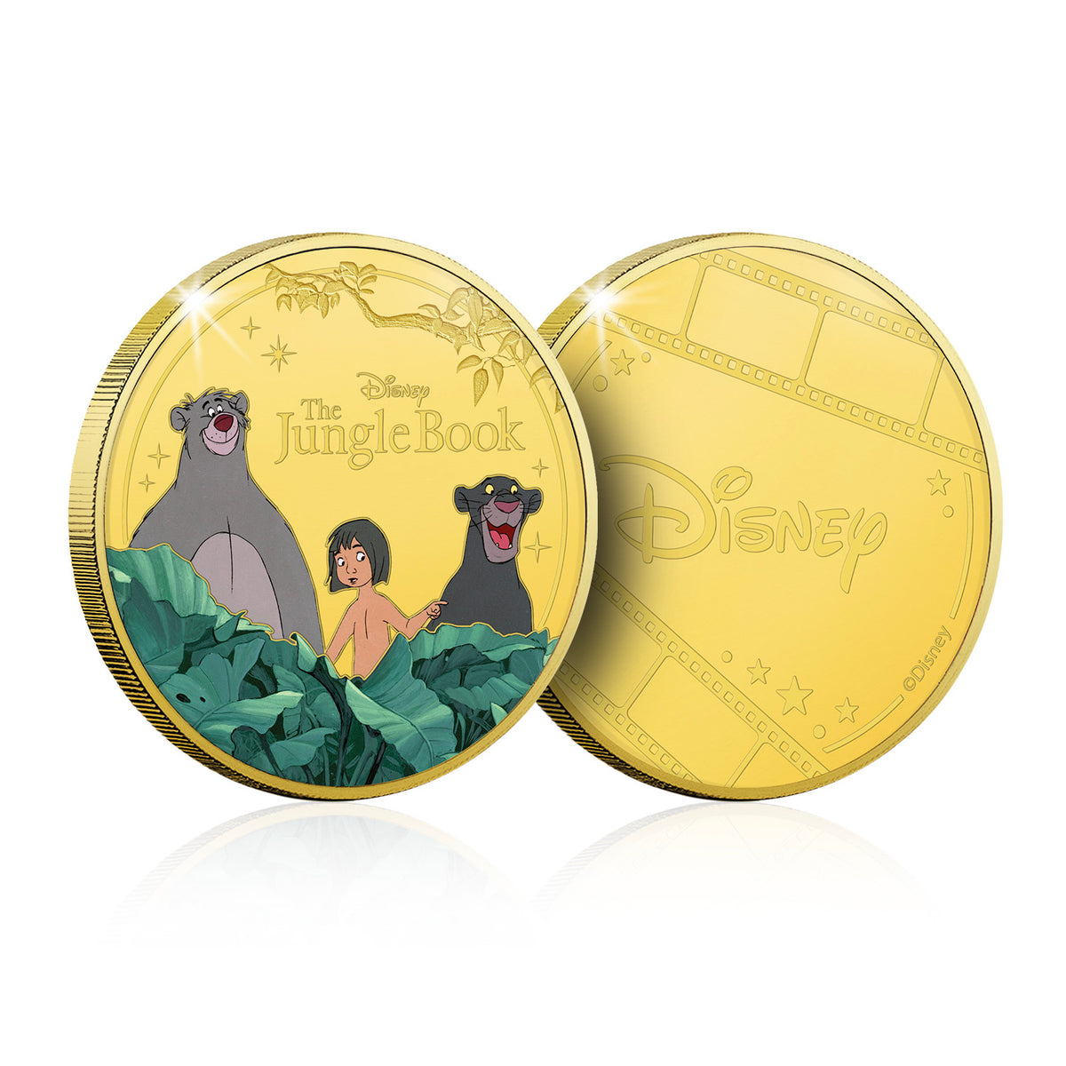 The Official Magic of Disney The Jungle Book Gold-plated Prooflike Com ...