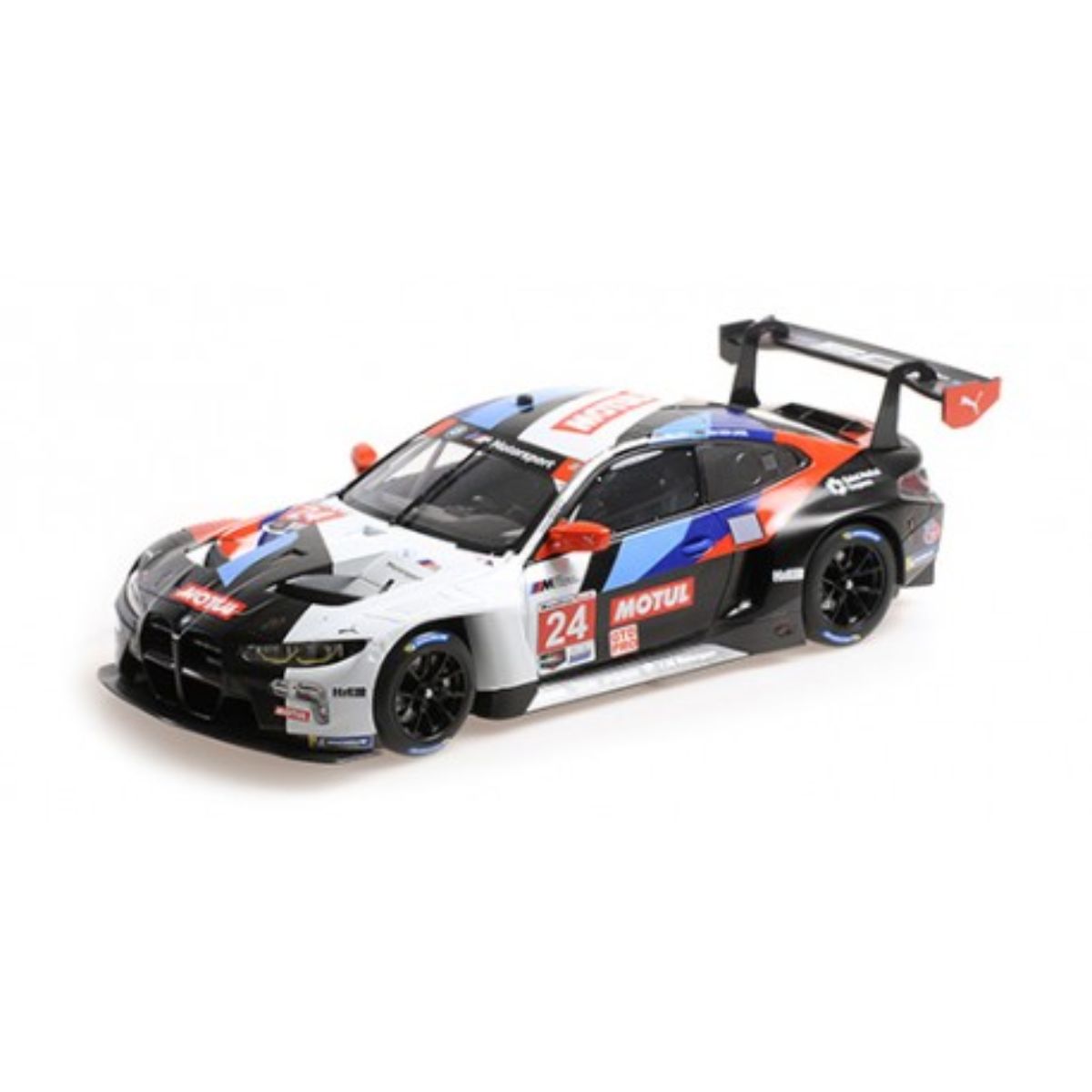 BMW M4 GT3 No.24 24h Daytona 2022 " Team RLL - Eng " - 1:18 Scale Diec ...