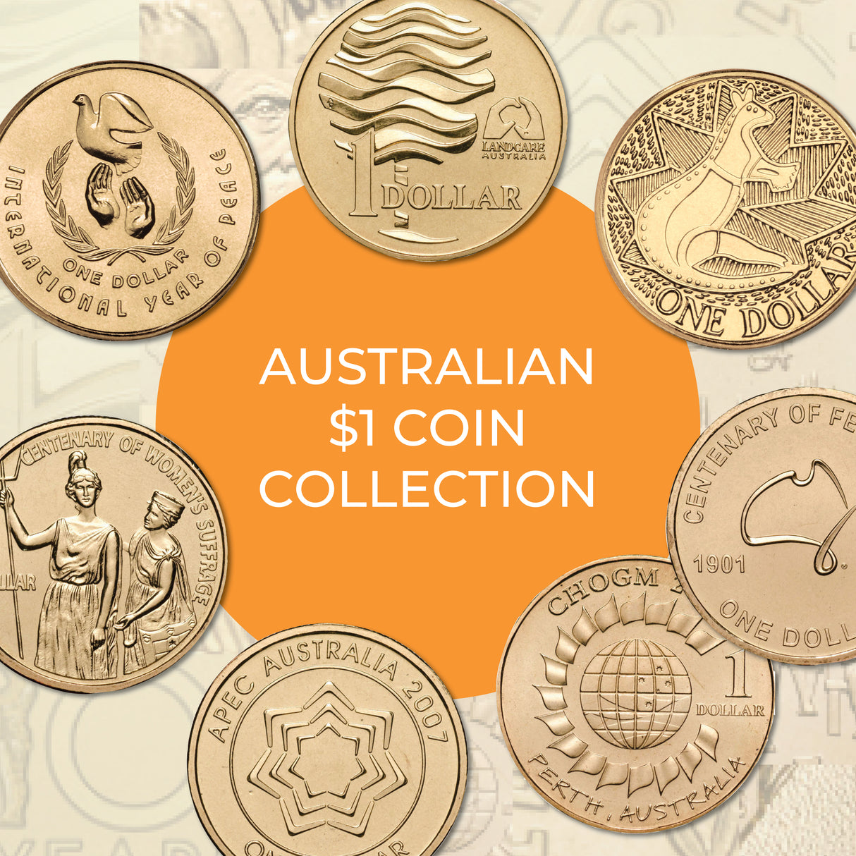 Australian $1 Coin Collection – Downies Collectables