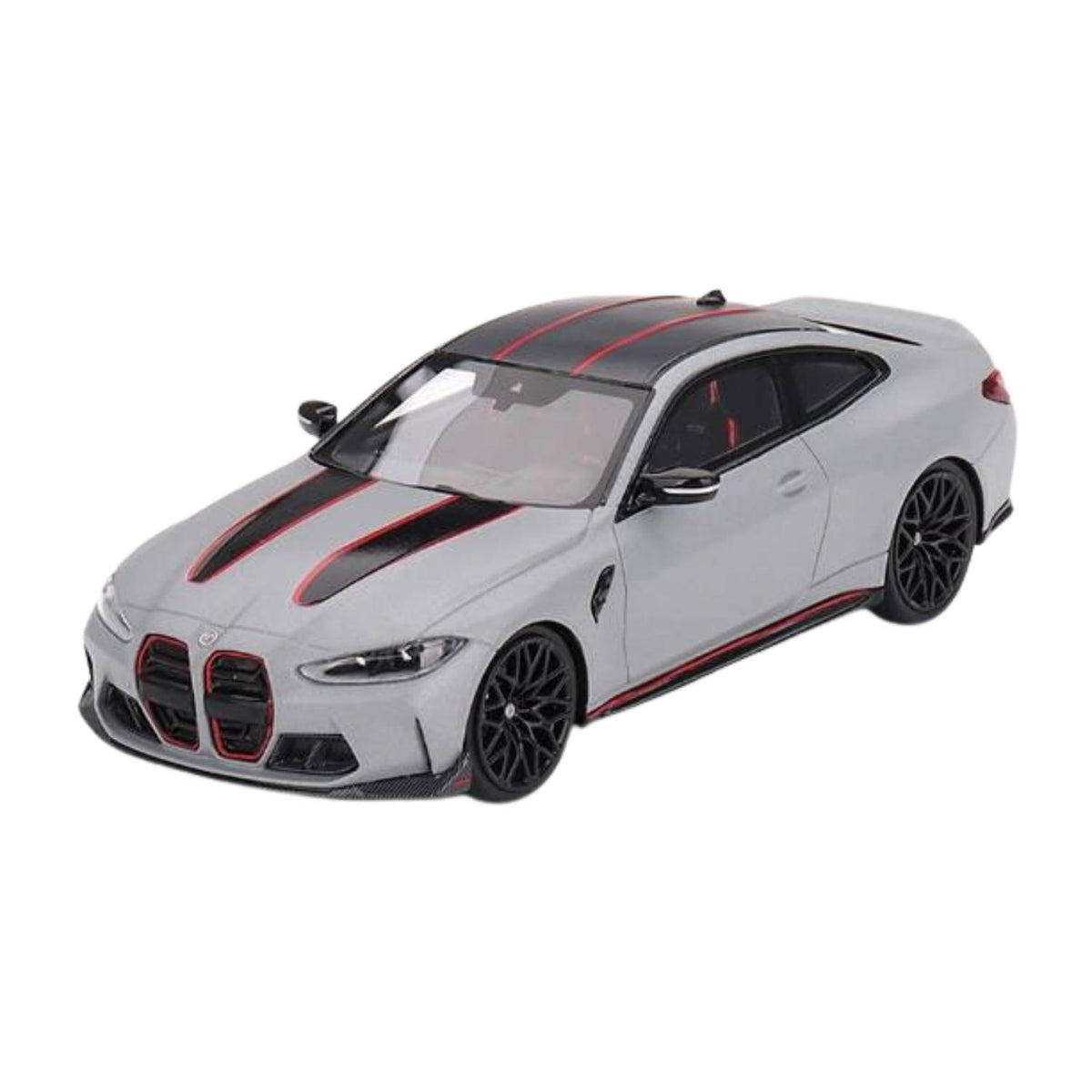 BMW M4 CSL Frozen Brooklyn Grey Metallic - 1:43 Scale Model Car ...