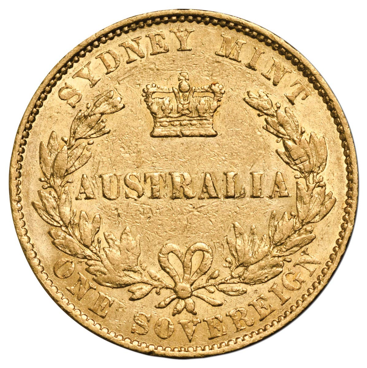 1855 Sydney Mint Sovereign Type I Very Fine – Downies Collectables
