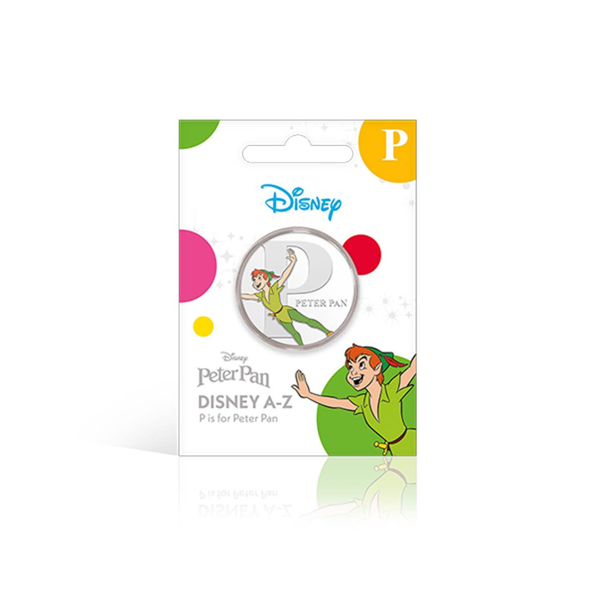 Disney P is for Peter Pan Silver-Plated Commemorative – Downies ...