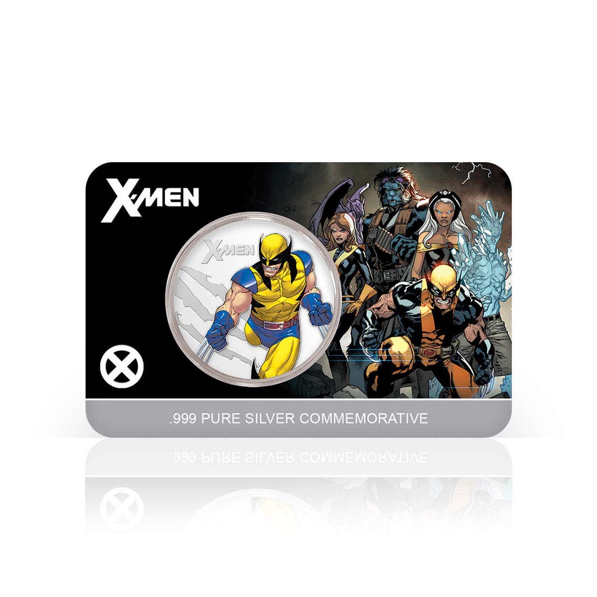 Marvel® X-Men Colour Silver-plated Prooflike Medallion – Downies ...