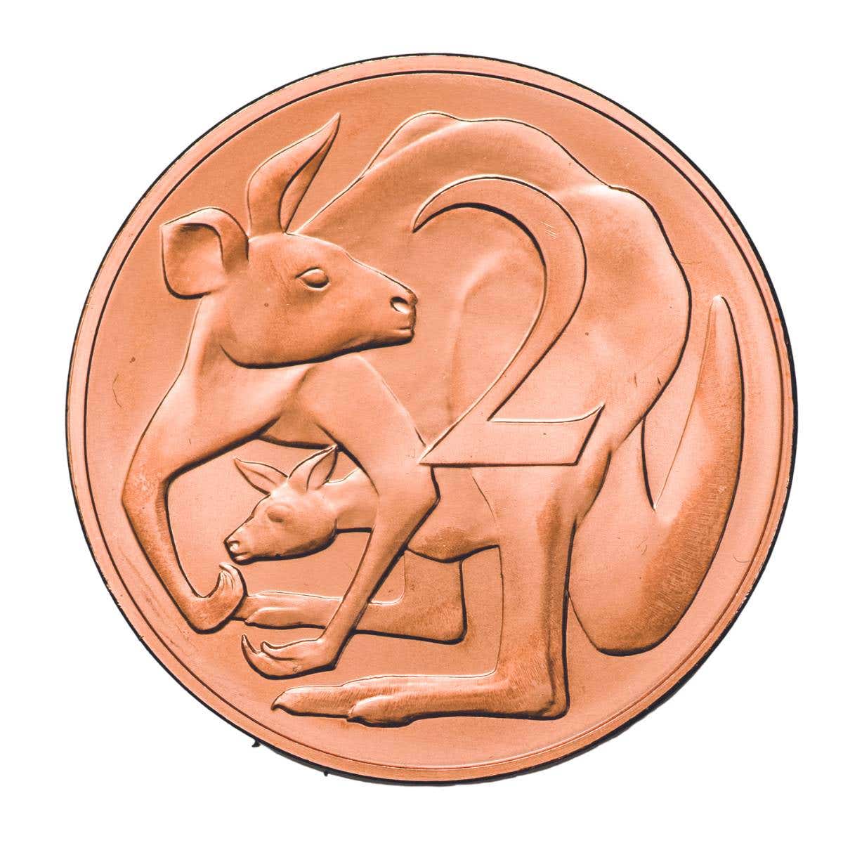 Australia 2017 2c Stuart Devlin Kangaroo Aluminium-Bronze Uncirculated ...