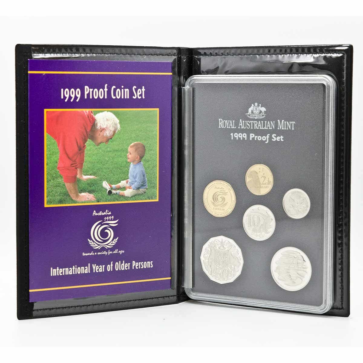 Australia International Year of Older Persons 1999 6-Coin Proof Set ...