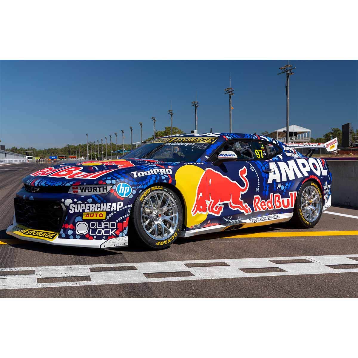 CHEVROLET CAMARO GEN3 ZL1 - RED BULL AMPOL RACING - VAN GISBERGEN #97 ...