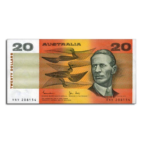 1983 $20 R408 Johnston/Stone Uncirculated – Downies Collectables