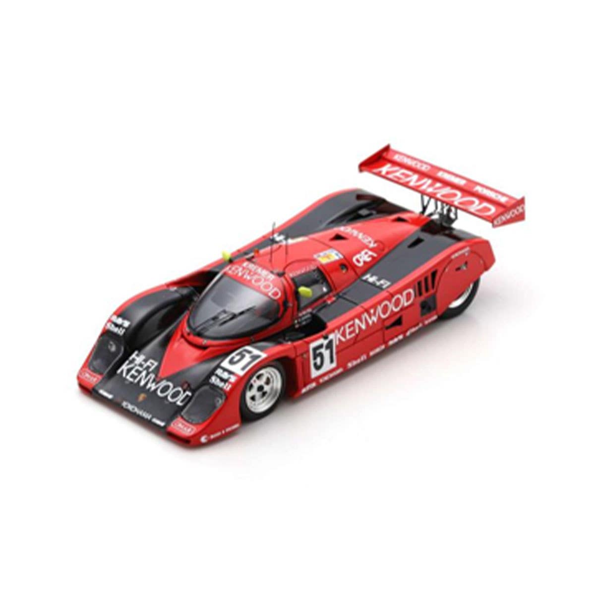 Porsche 962 CK 6 No.51 7th 24H Le Mans 1992 - J. Nielsen - G. Lavaggi ...